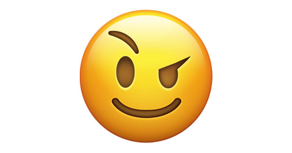 Determined Smiley Face